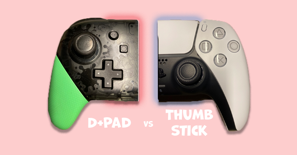 D-Pad vs Thumbsticks – VIDEO GAME BOOK CLUB