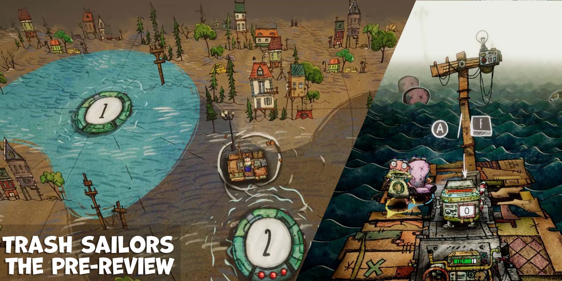 Trash Sailors Pre-Review – VIDEO GAME BOOK CLUB