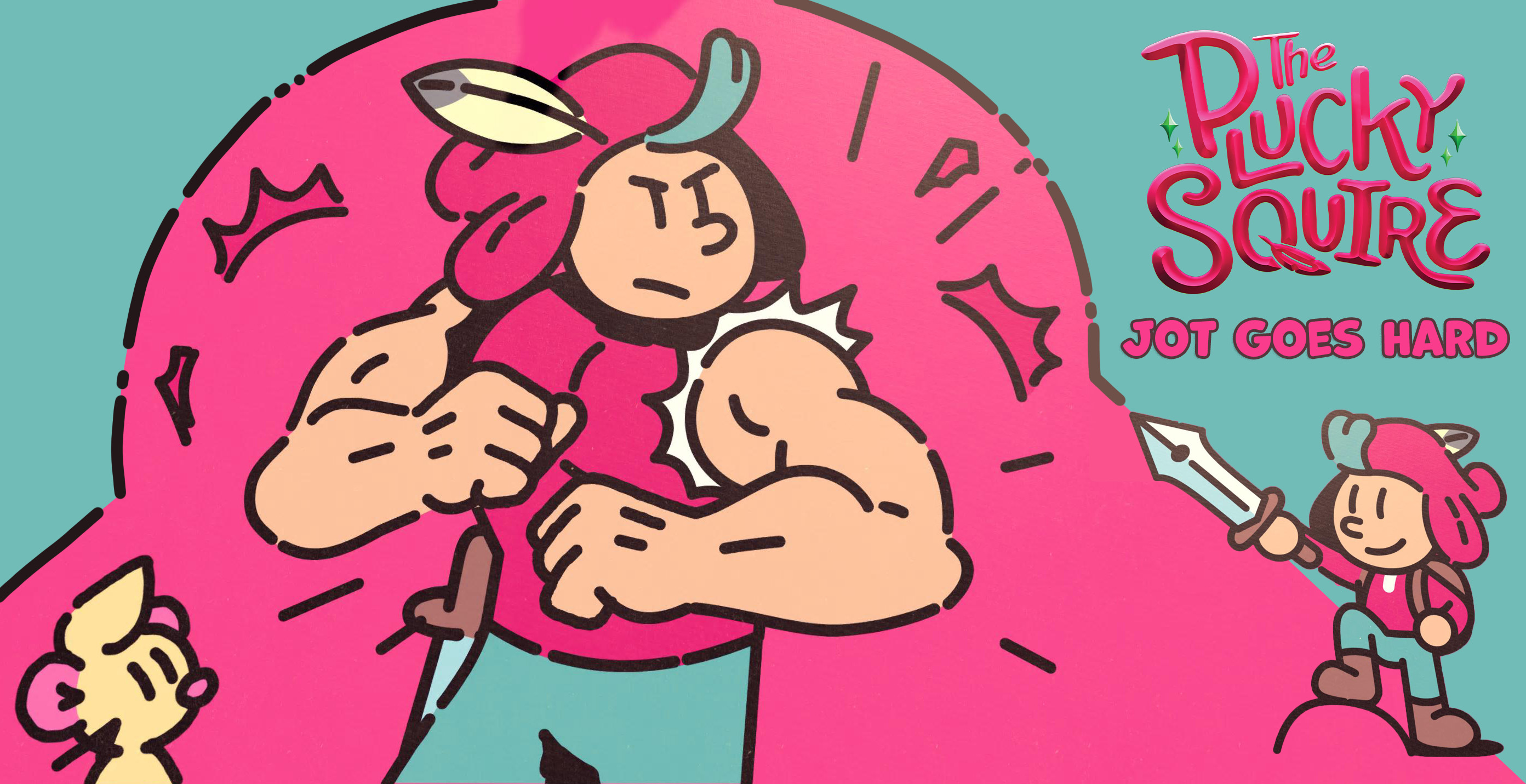 THE PLUCKY SQUIRE | JOT GOES HARD – VIDEO GAME BOOK CLUB