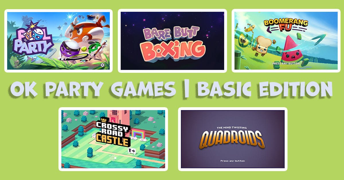 OK Party Games | Basic Edition – VIDEO GAME BOOK CLUB