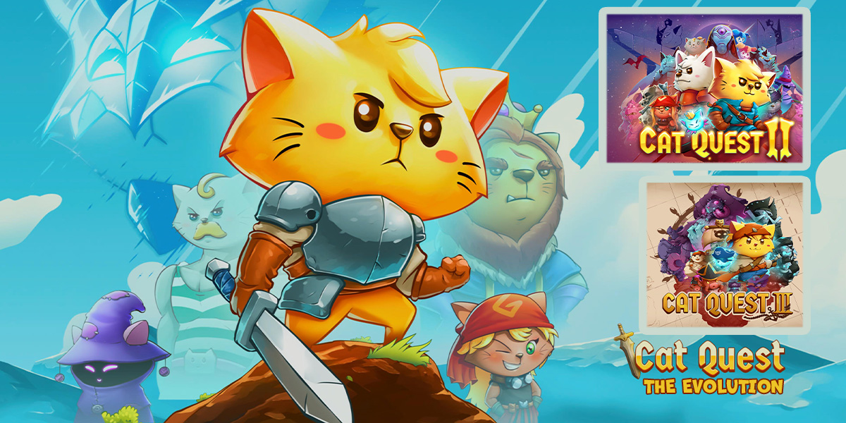 Cat Quest I, II, & III | The Evolution – VIDEO GAME BOOK CLUB
