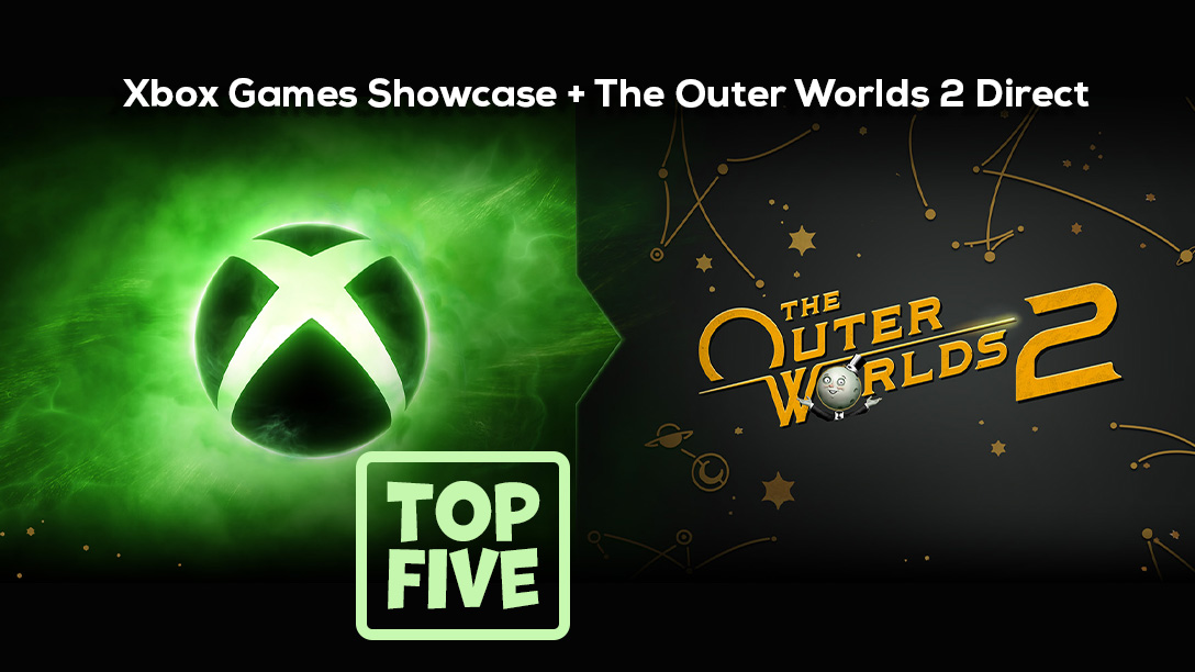 Xbox Games Showcase 6.8.25 | Top Five | SGF Edition – VIDEO GAME BOOK CLUB